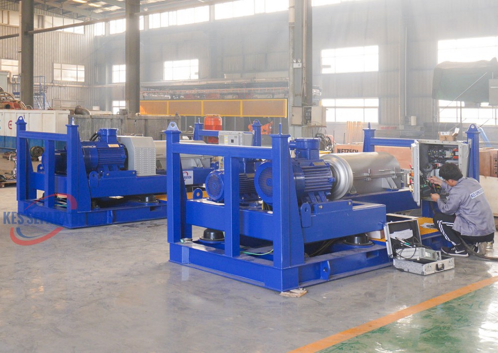 Premium Centrifuges exported for Oil Drilling Solids Control - KES ...