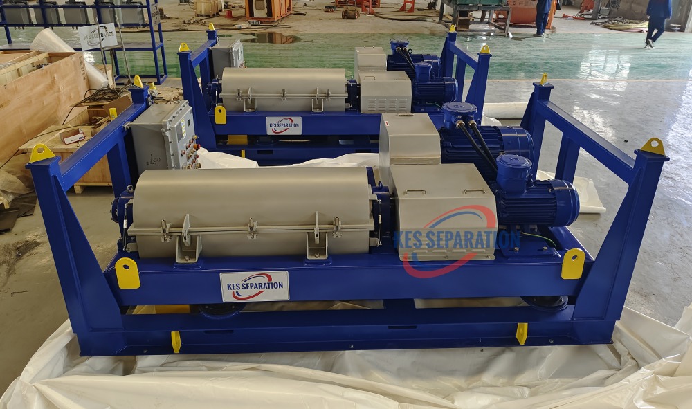 Premium Centrifuges exported for Oil Drilling Solids Control - KES ...