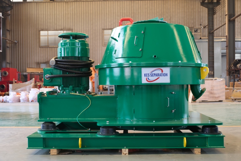 Vertical Cuttings Dryer Exported for Drilling Waste Management - KES ...