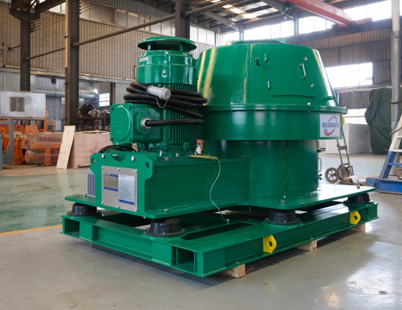 Vertical Cuttings Dryer Exported for Drilling Waste Management - KES ...
